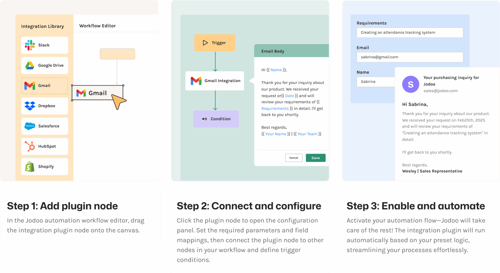 Jodoo: Integration – Jodoo